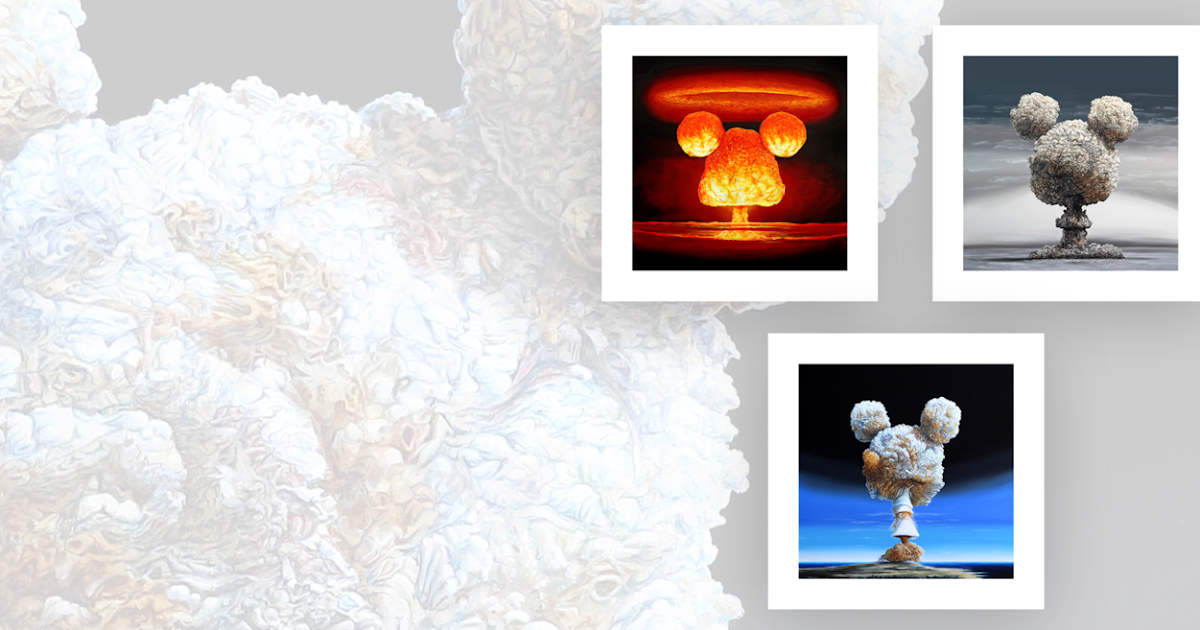 The Blot Says...: Mickey Mouse Bombs Prints by Jeff Gillette x ...