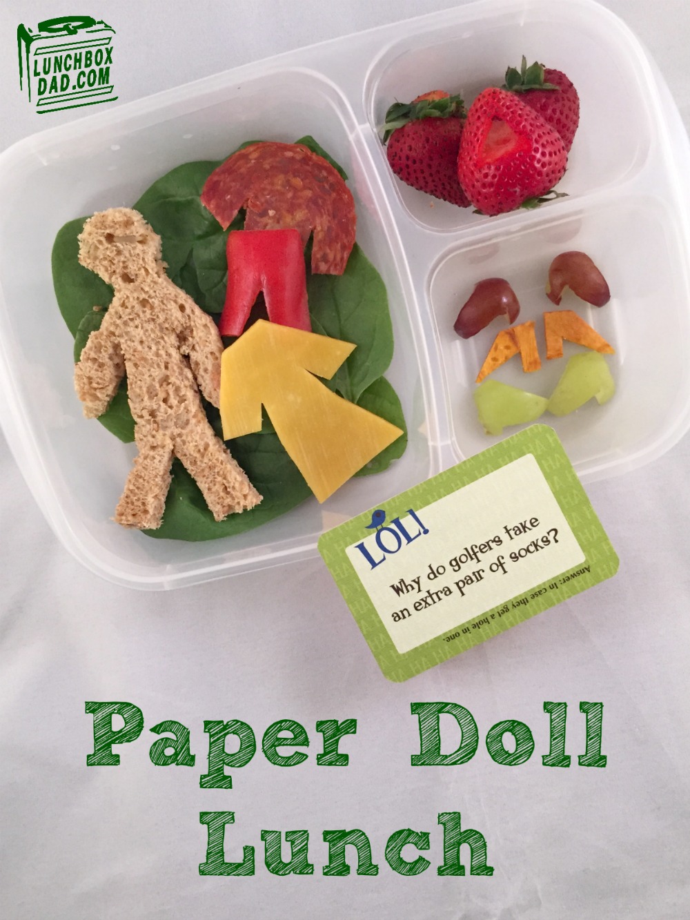 Lunchbox Dad: Paper Doll Lunch