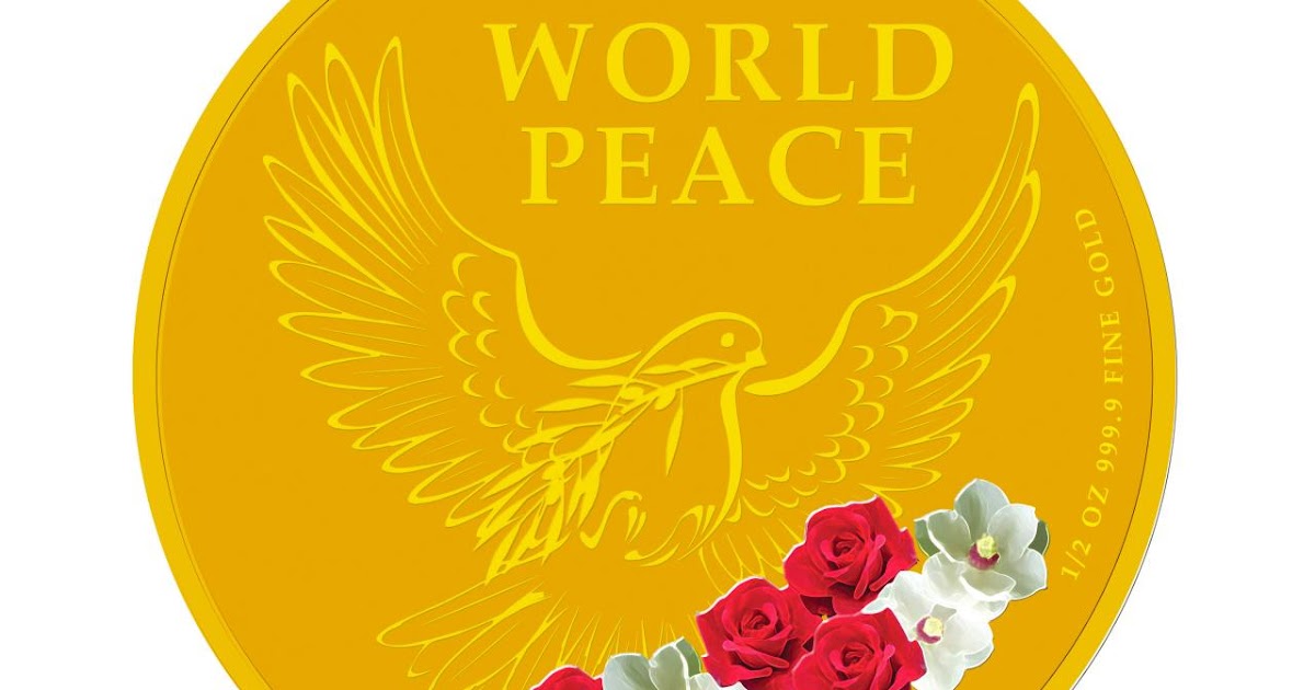 Interesting Green: Singapore launches 'World Peace' medallion