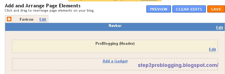 How To Add A Widget Above Blog Header Tutorial Oddblogger