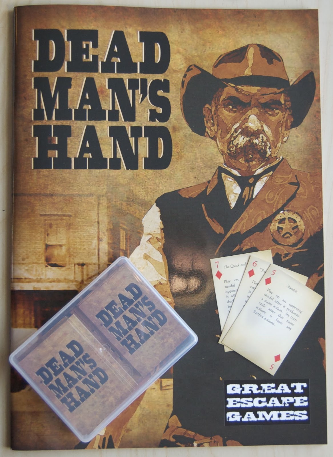 The Wargame Shed: First Look: Dead Man's Hand