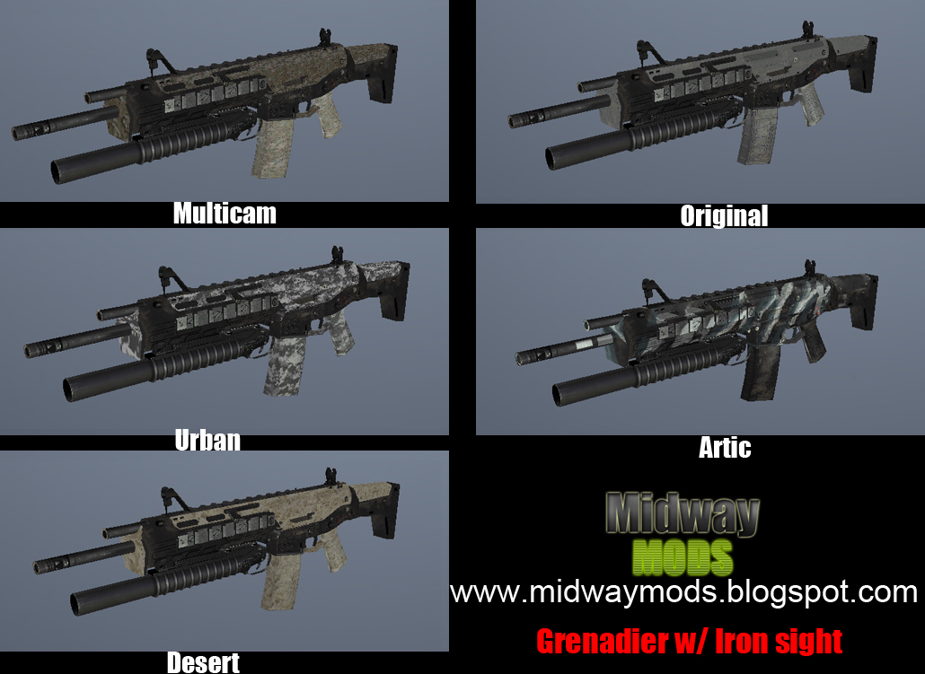 Midway Mods: [REL] Adaptive Combat Rifle (ACR) Pack - Grenadier ...