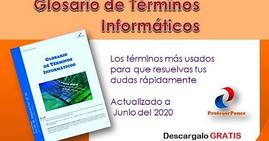 Free.PDF.Glosario de terminos informaticos - ProfesorPonce (Reparador ...