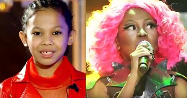 Awra Briguela as Nicki Minaj wins 'Your Face Sounds Familiar Kids ...