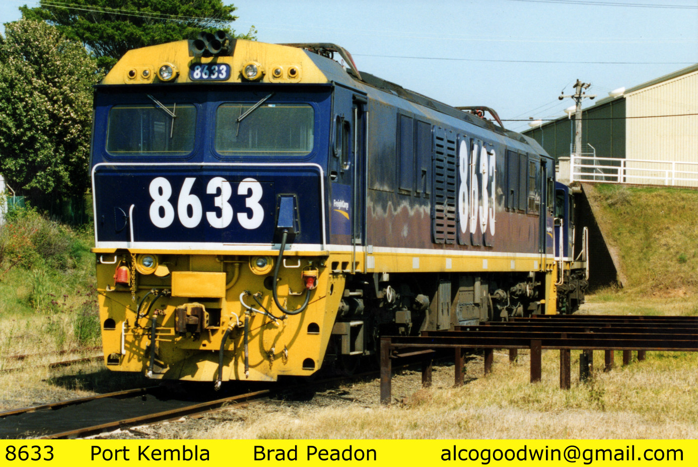Australian Locomotive Rosters: NSW 86 CLASS SPARKS