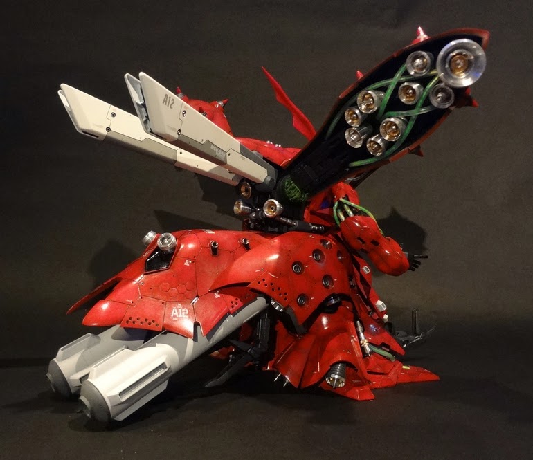 GUNDAM GUY: 1/100 MSN-04II Nightingale - Custom Build