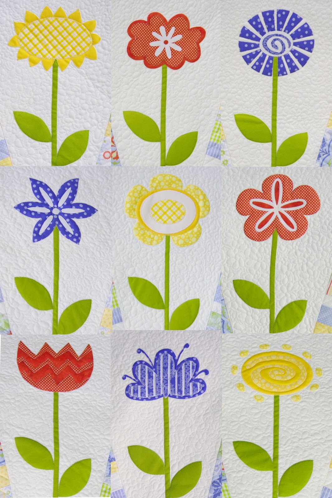 Flower Wheel Quilt - Ahhh...Quilting