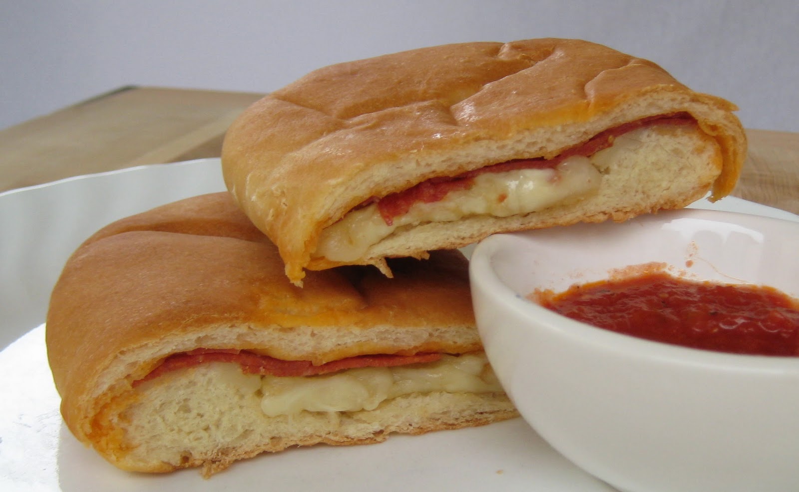 when eight create: Calzones