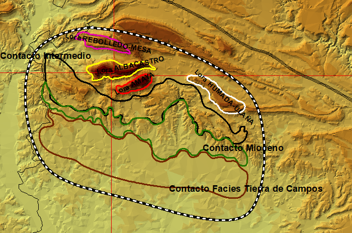 Paisajes y Relieves de Las Loras: Las 4 Loras (Rebolledo-Peña Mesa ...