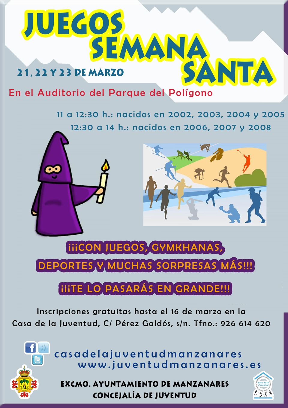 Manzanares en Imágenes: Juegos de Semana Santa en el Auditorio del ...