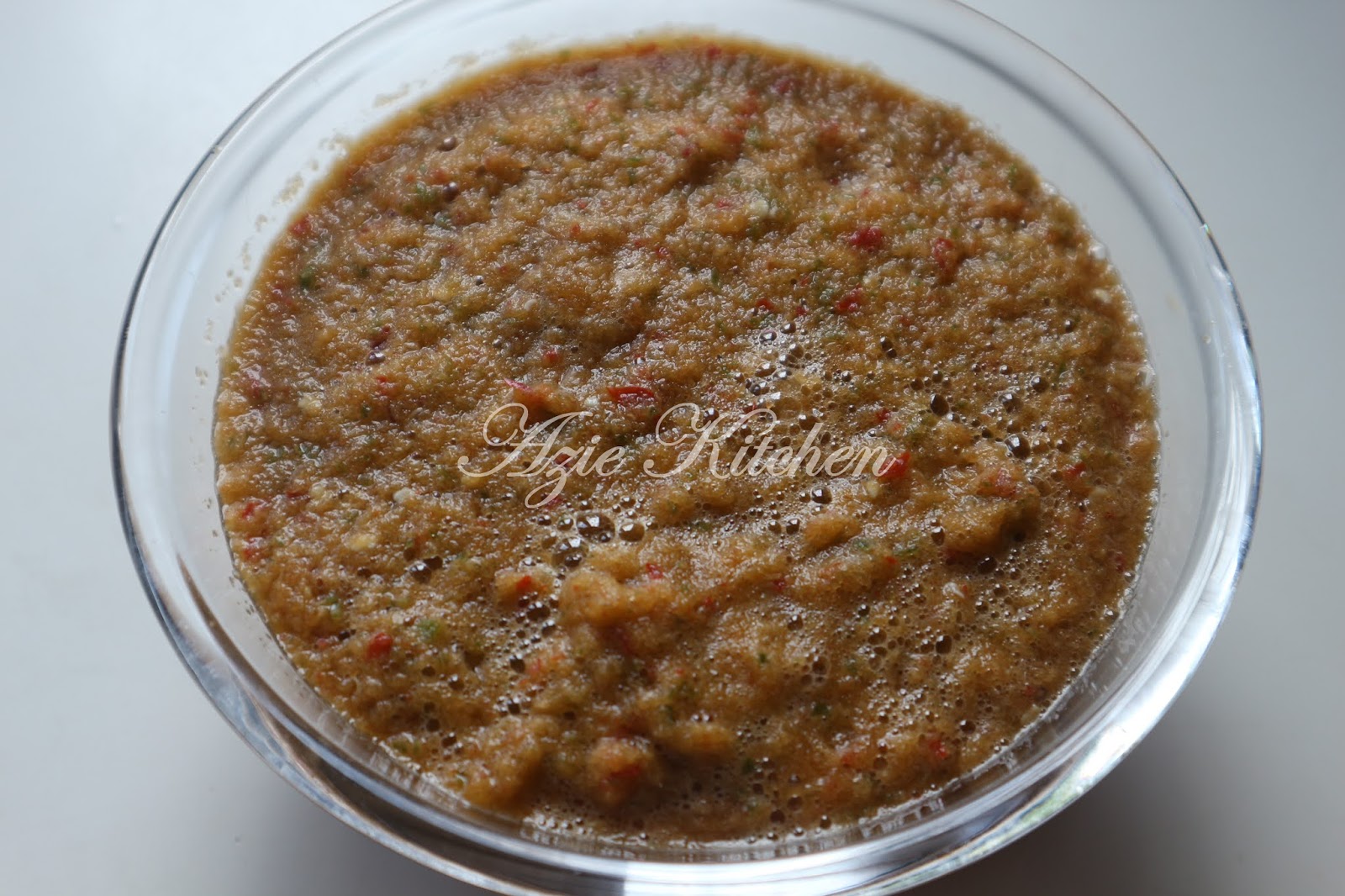 Kerang Masak Sambal Serai - Azie Kitchen