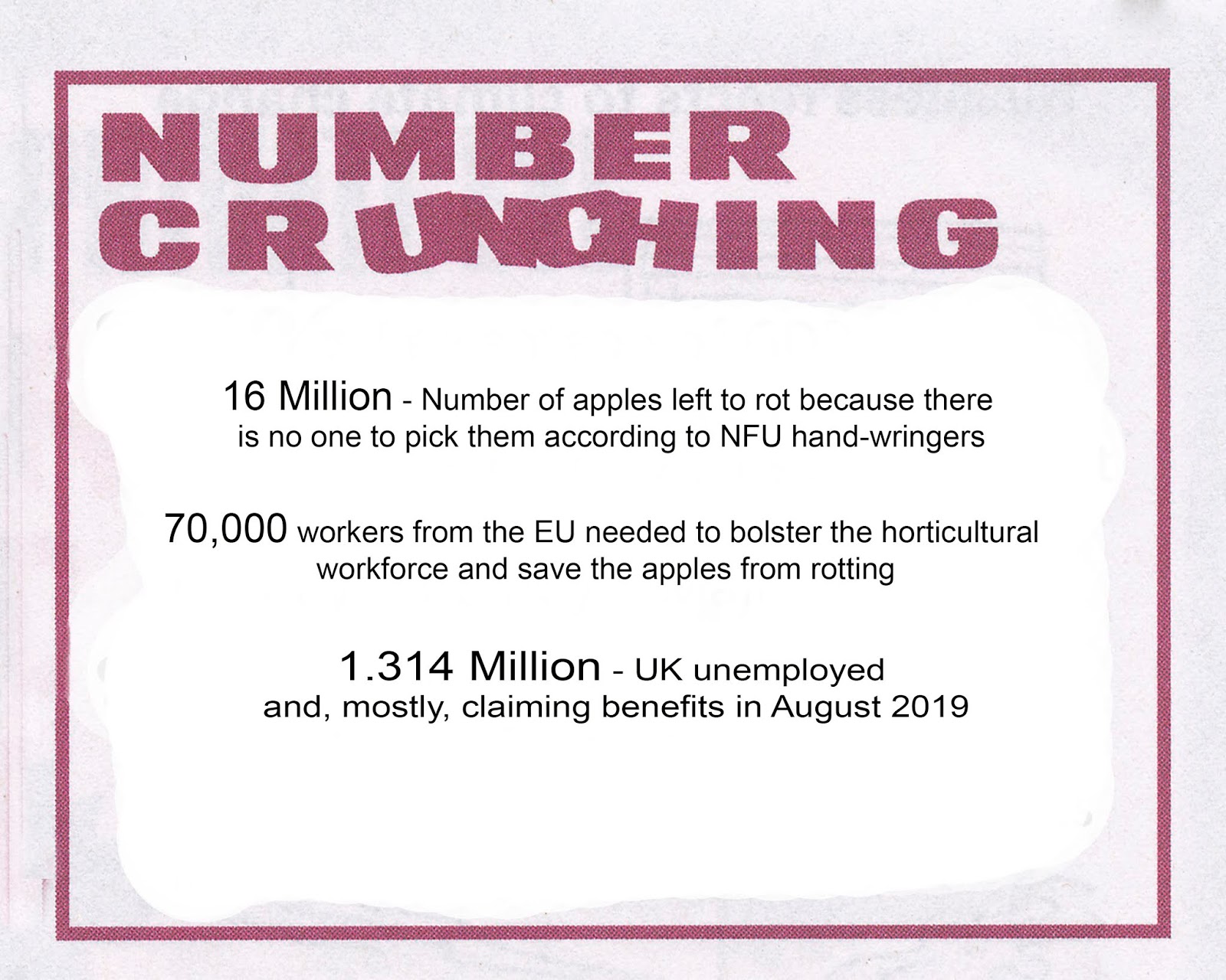 Yorkshire Mushroom: Number Crunching