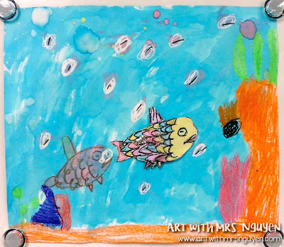 The Rainbow Fish (1st) | Art with Mrs. Nguyen