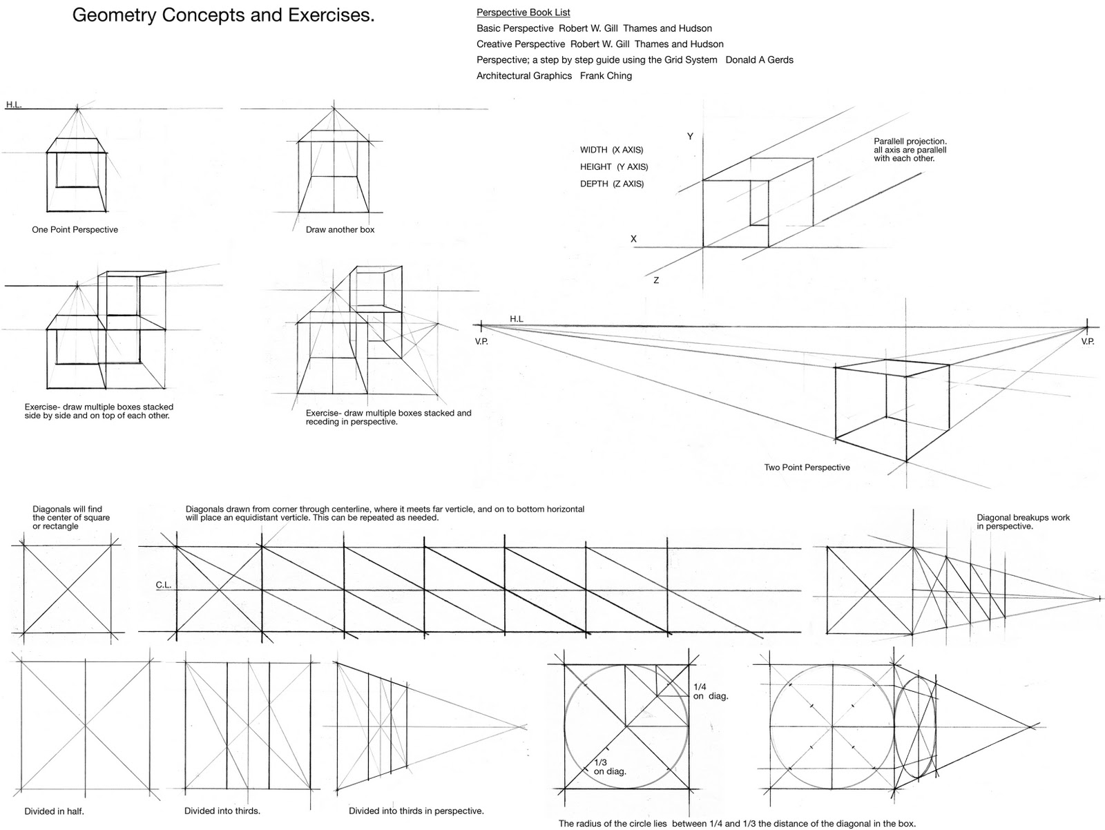 Jon Messer's Perspective Class: Geometry p1