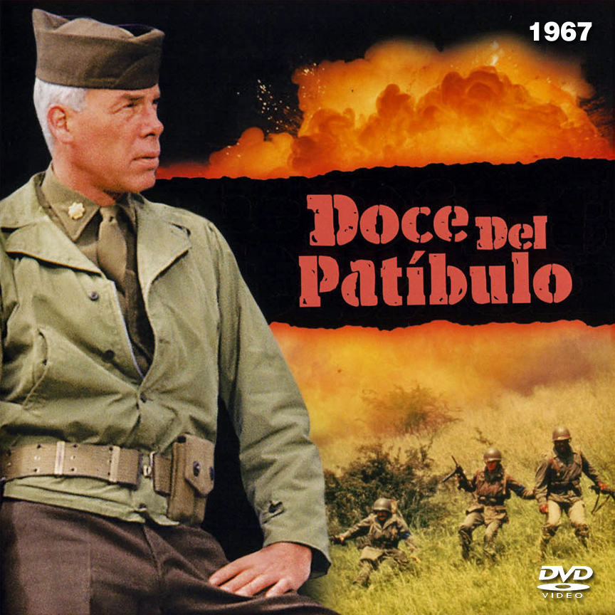 Caratulas de películas DVD para cajas CD: Doce del patíbulo - [1967]