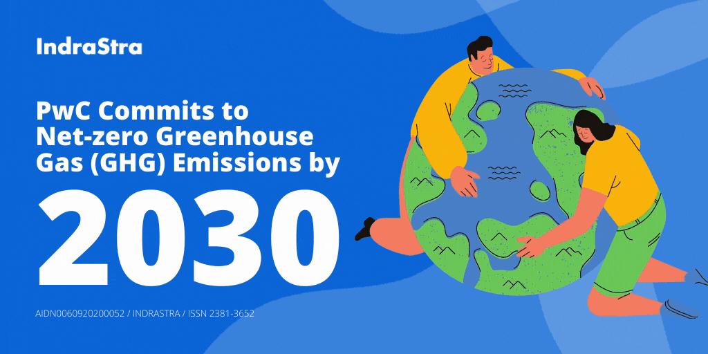 PwC Commits to Net-zero Greenhouse Gas (GHG) Emissions by 2030