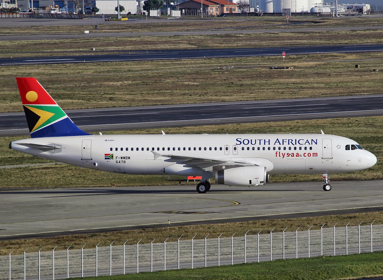 Airbus Hamburg Finkenwerder News: A320-232, South African Airways, ZS ...