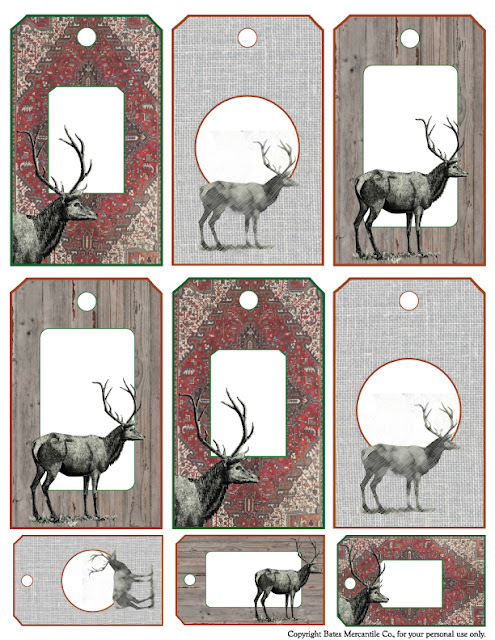 The Muse: A Little Corner of Bates Mercantile Co.: FREE Vintage Deer ...
