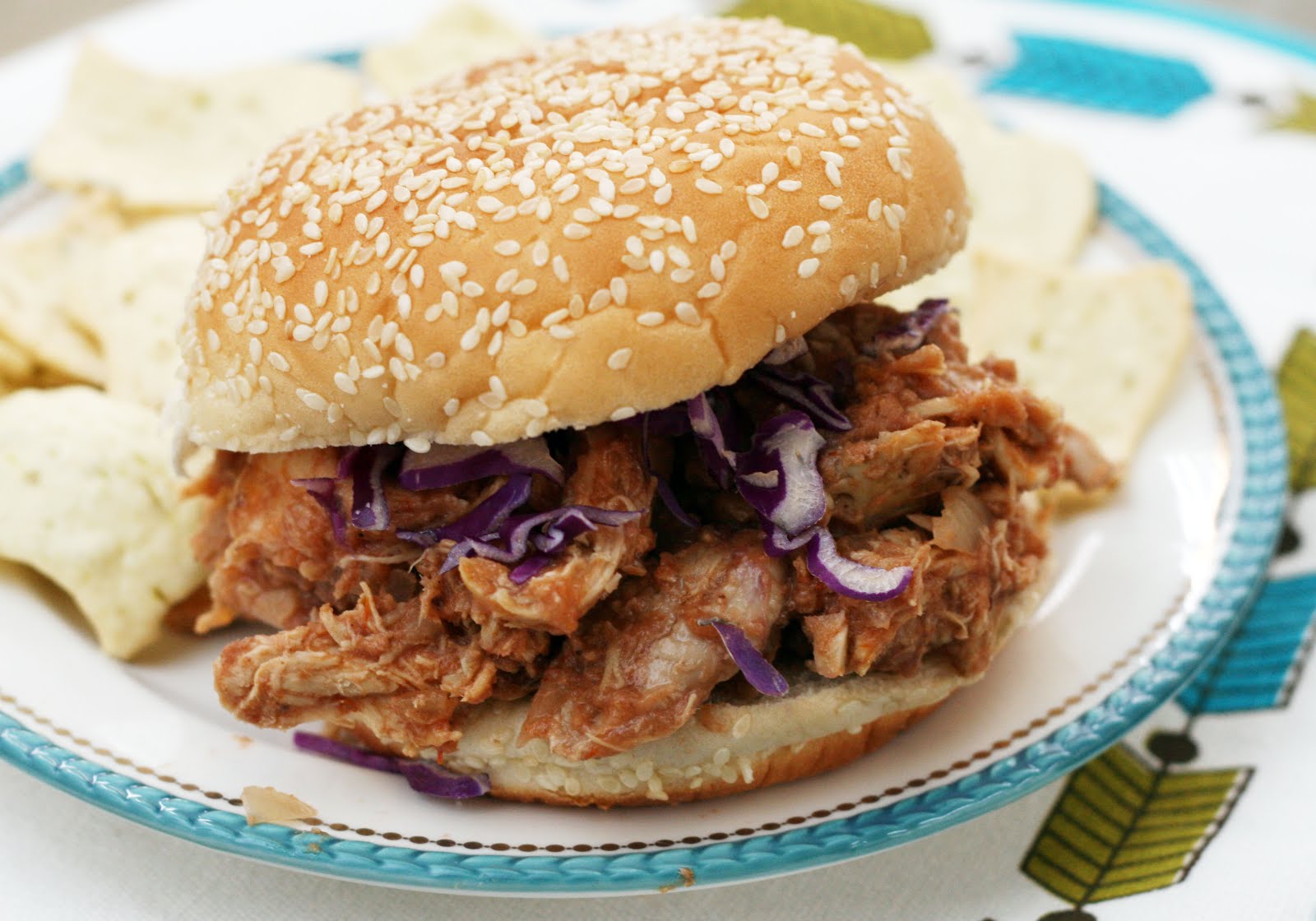 Hot & Gingery Pulled Chicken – Coconut & Lime