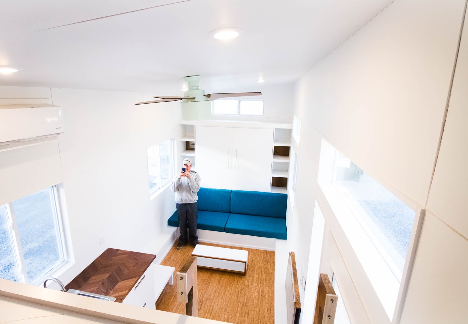 Mid-Century Modern Tiny Home (170 Sq Ft) [ TINY HOUSE TOWN ]