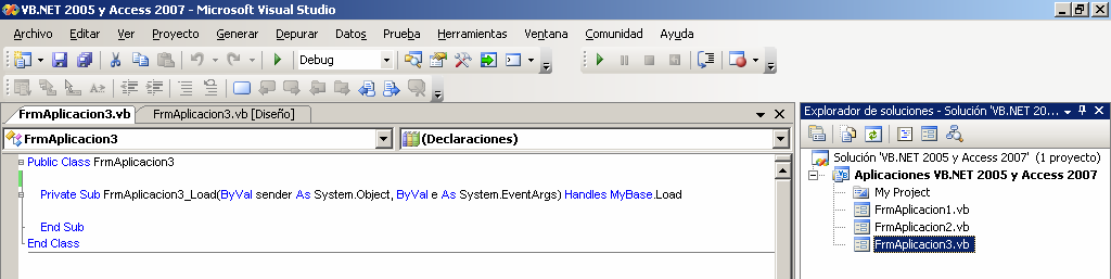 Tips De Programación Vbnet Y Sql Visual Basicnet 2005 Y Microsoft