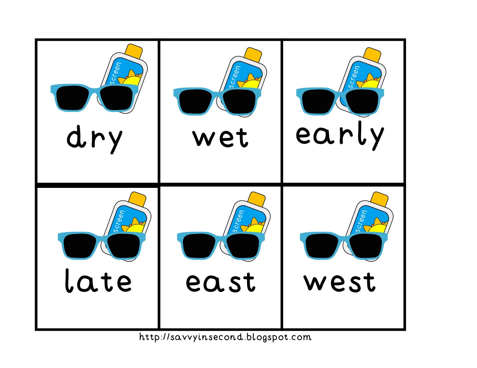 Savvy in Second: Summer Literacy Centers