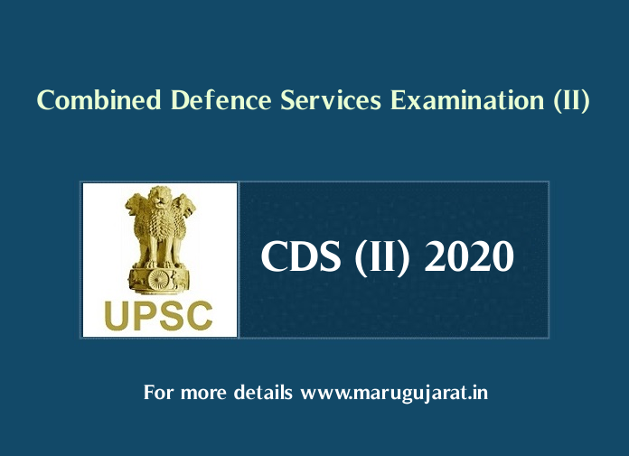 UPSC Combined Defence Services Examination (II) Notification 2020 ...