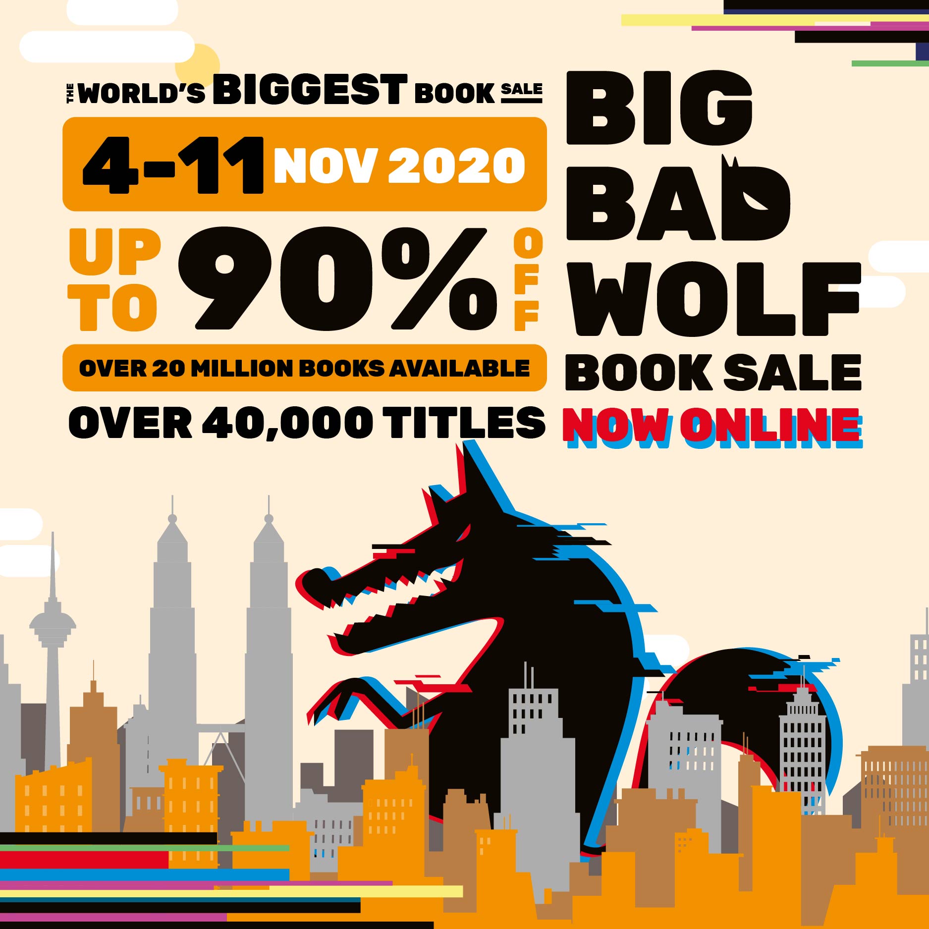 THE BIG BAD WOLF BOOK SALE | THE WORLD’S BIGGEST BOOK SALE GOES ONLINE ...