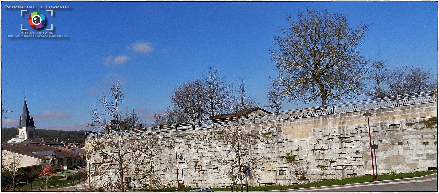 PATRIMOINE DE LORRAINE: LIGNY-EN-BARROIS (55) - Les remparts médiévaux
