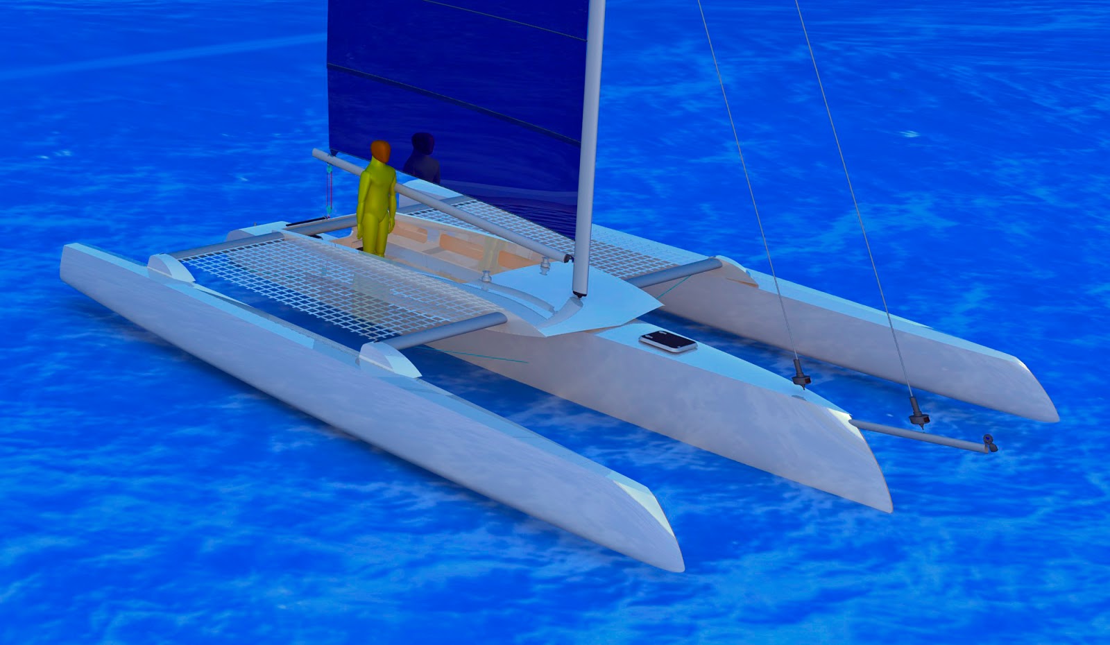 Trimaran Projects and Multihull News: Kurt Hughes, updates to Daysailor ...
