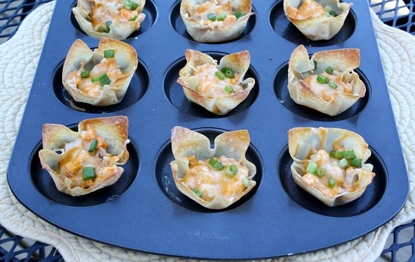 Buffalo Chicken Cups {Game Time Recipe} — Mommy's Kitchen