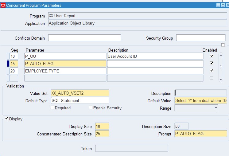 Oracle Application's Blog: How to enable a Parameter based on another parameter in oracle apps