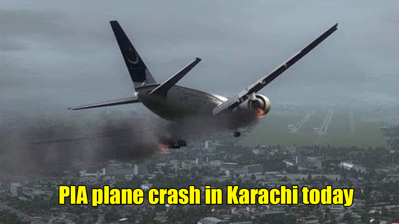 PIA aircraft crashes near residential area of Karachi - Ilmnow,best ...