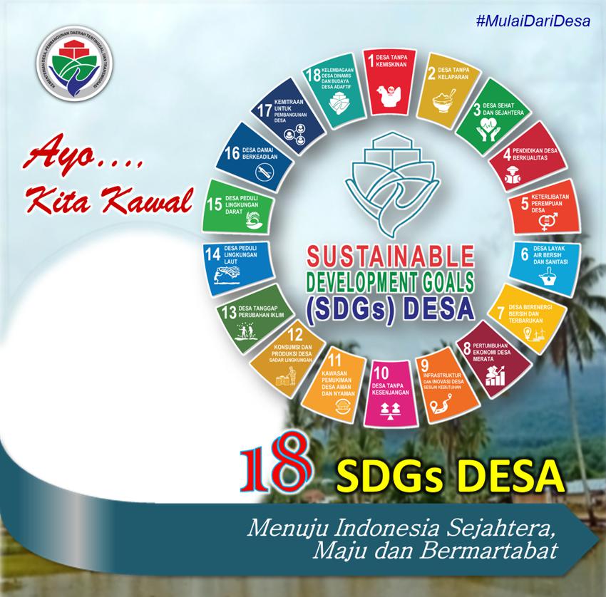 Link Bingkai Twibbon SDGs Desa 2021 - SukaoInfo