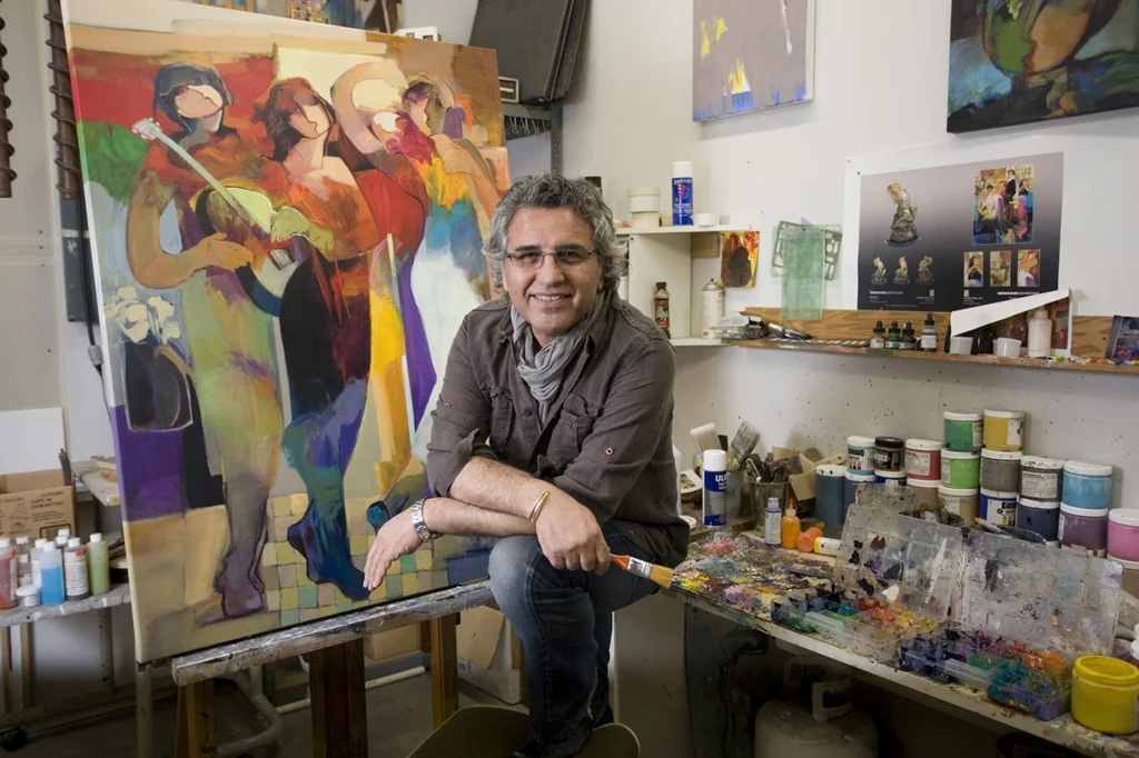 Hessam Abrishami, 1951 | Abstract painter | Tutt'Art@ | Pittura ...