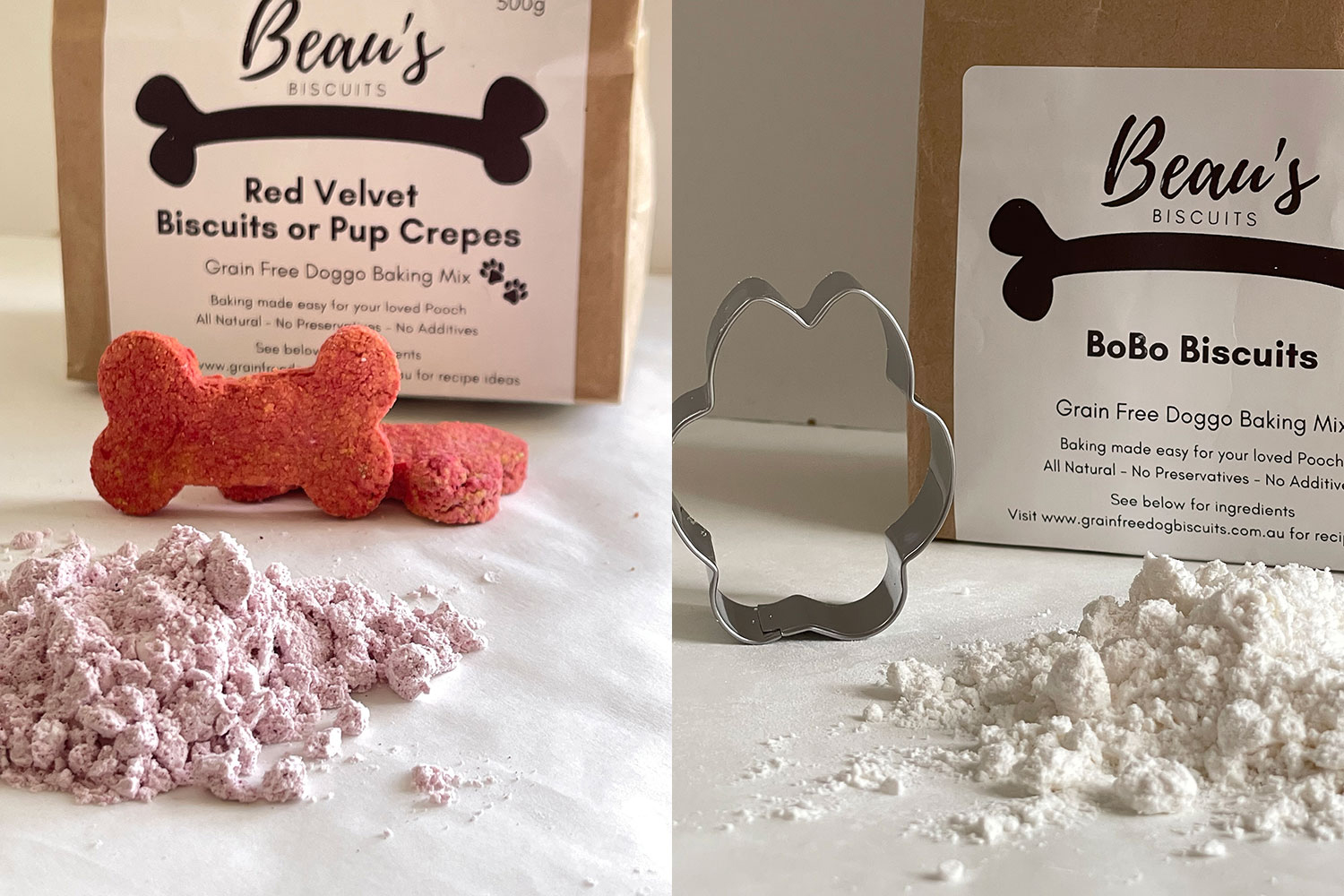 Beau's Biscuits Grain-Free Baking Mixes for Dogs | Australian Dog Lover