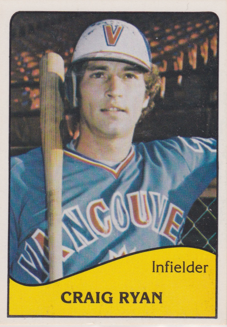 Number 5 Type Collection: 1979 TCMA Vancouver Canadiens Baseball #5 ...