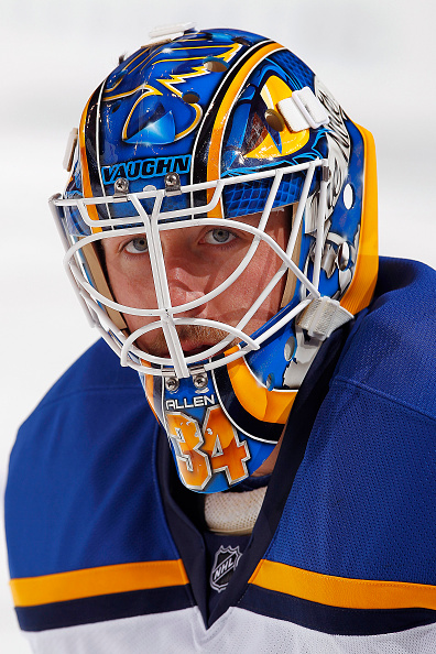 I Love Goalies!: Jake Allen 2014-15 Mask