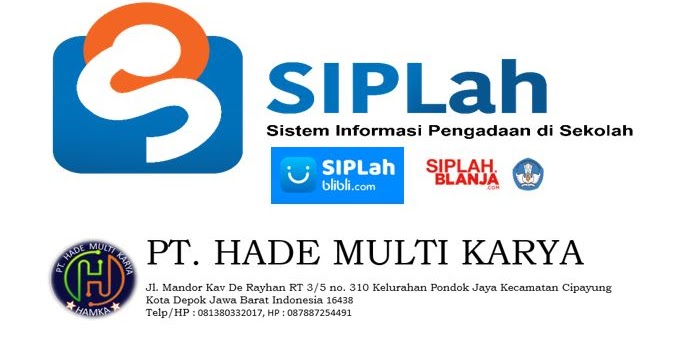 Apa Itu SIPlah ! Bagaimana Cara Belanja di SIPlah ? - PT. Hade Multi Karya
