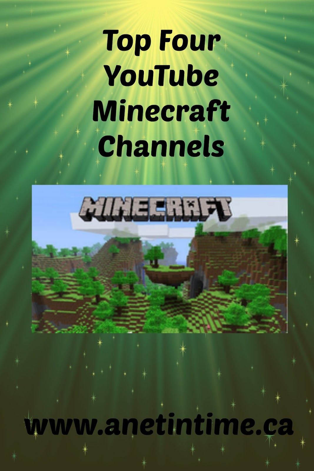 Four Top Minecraft Channels For Children - A Net in Time