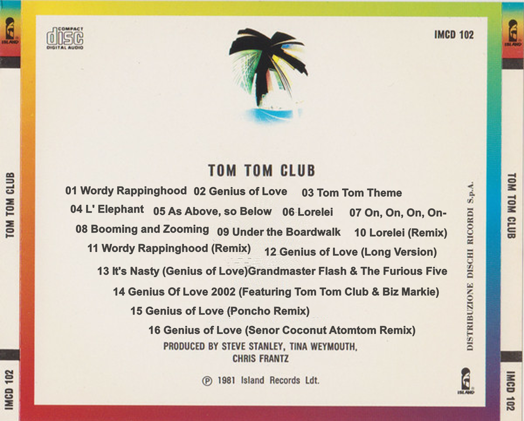 CLASICOS DE COLECCION-RADIO: TOM TOM CLUB - Tom Tom Club (2009)