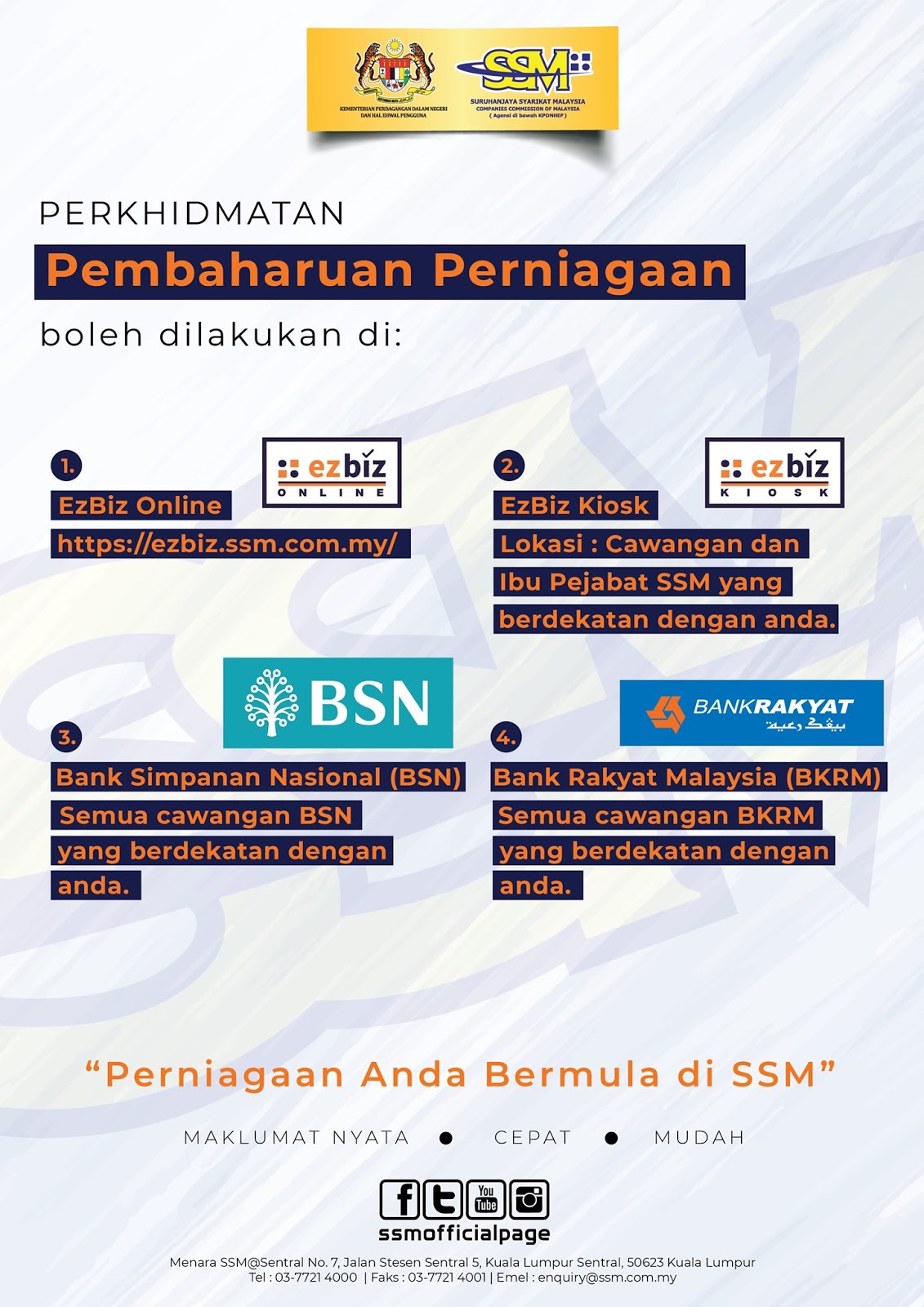 4个方法可更新你的SSM注册