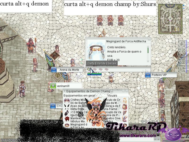 Jogos & Lancamentos: Ragnarok Build e equips Shura 255