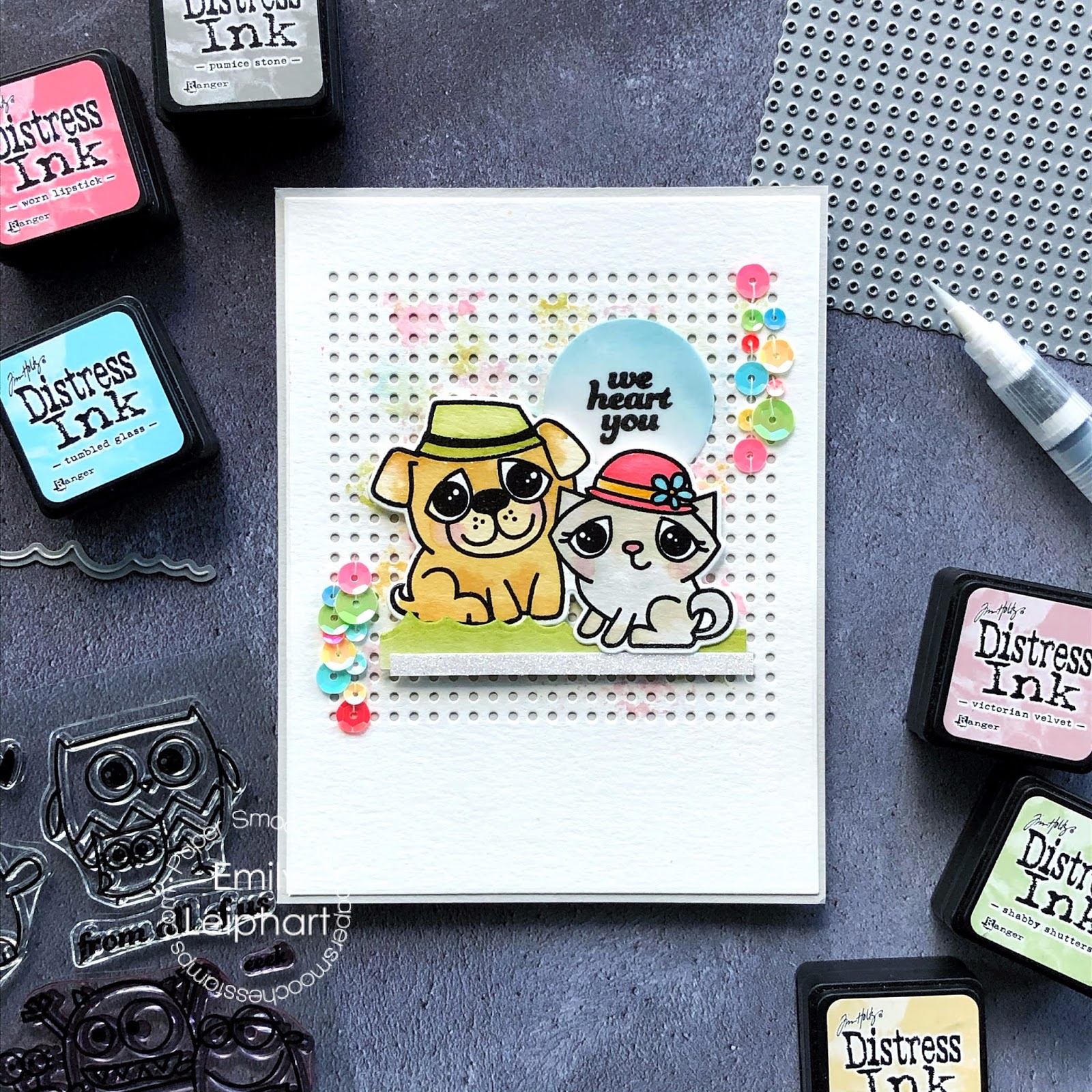 Emily Leiphart: Paper Smooches | Blog Hug for Kim