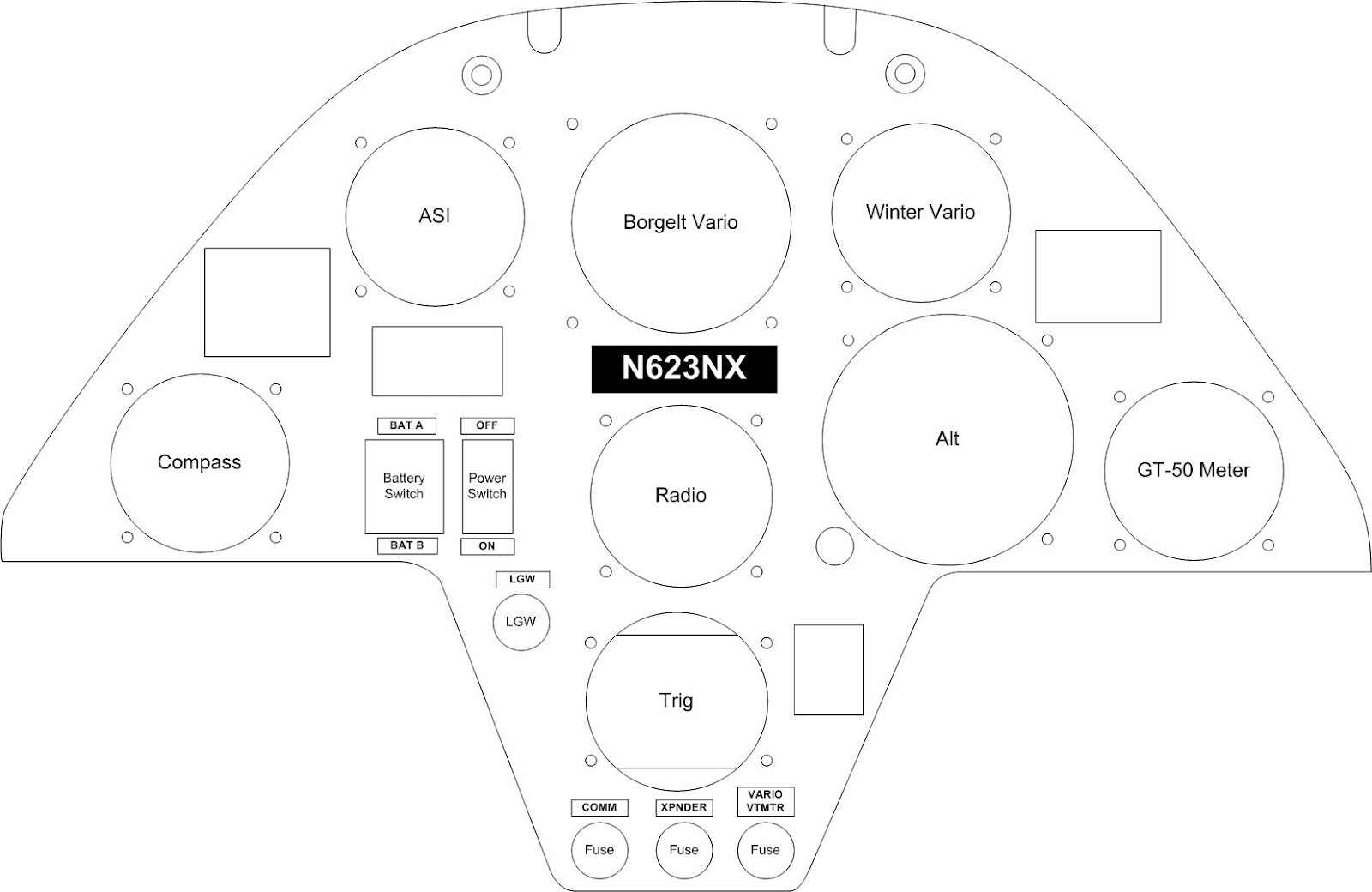 To fly the Libelle: Creating a new Instrument Panel - Part 2 - The ...