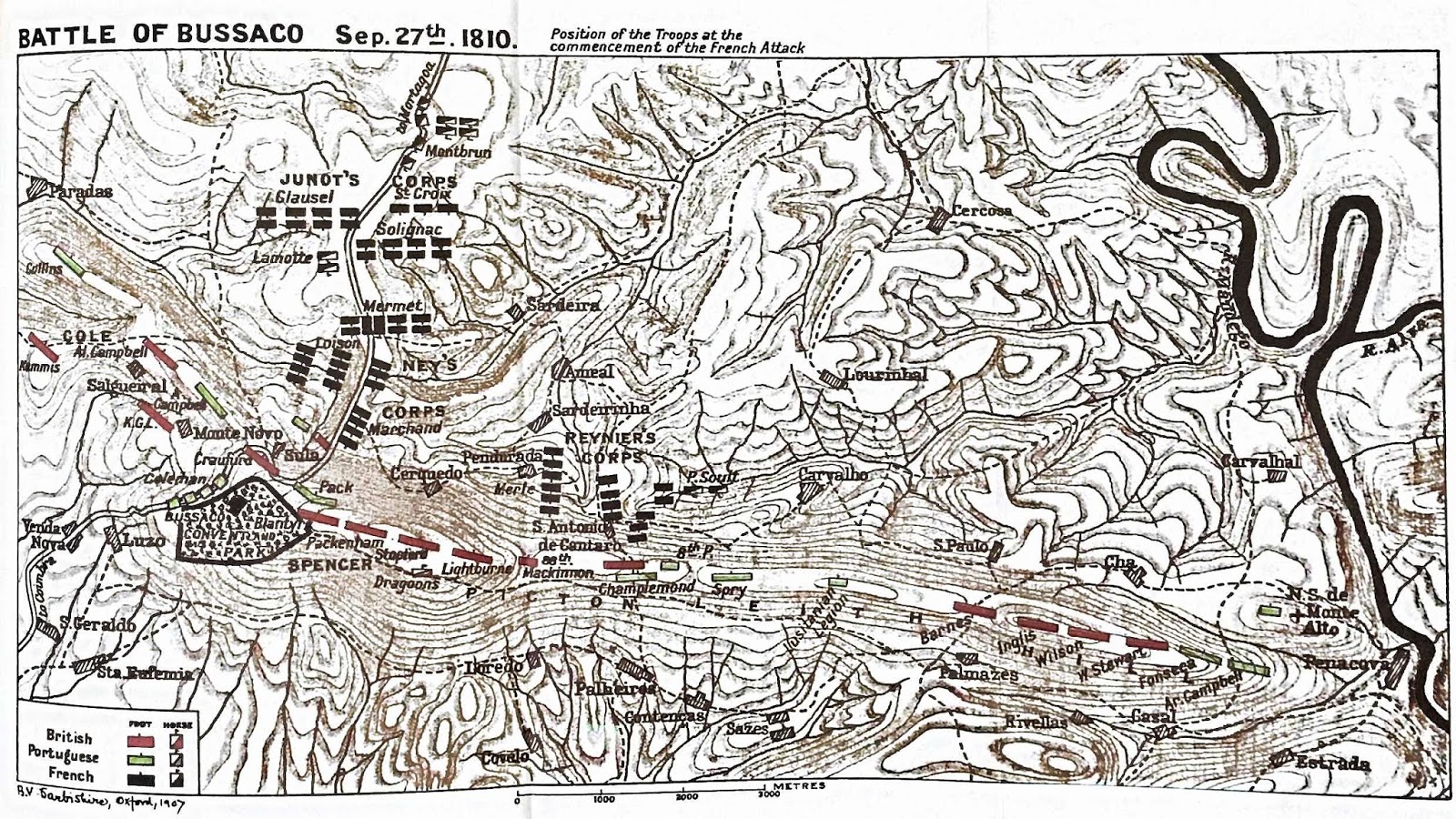 JJ's Wargames: The Battle of Bussaco - Peninsular War Tour 2019