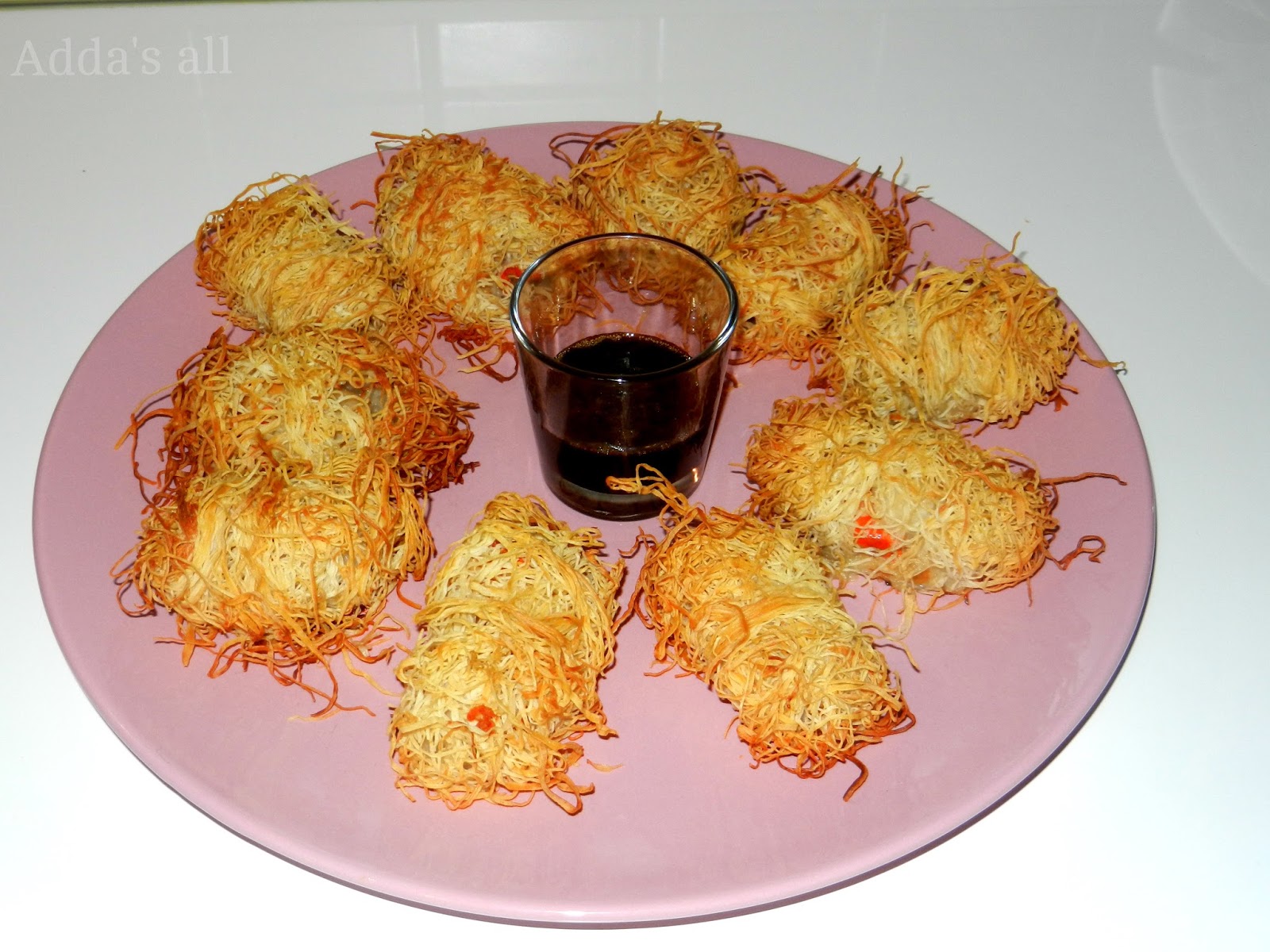 Adda's All : Capesante al pasta Kataifi