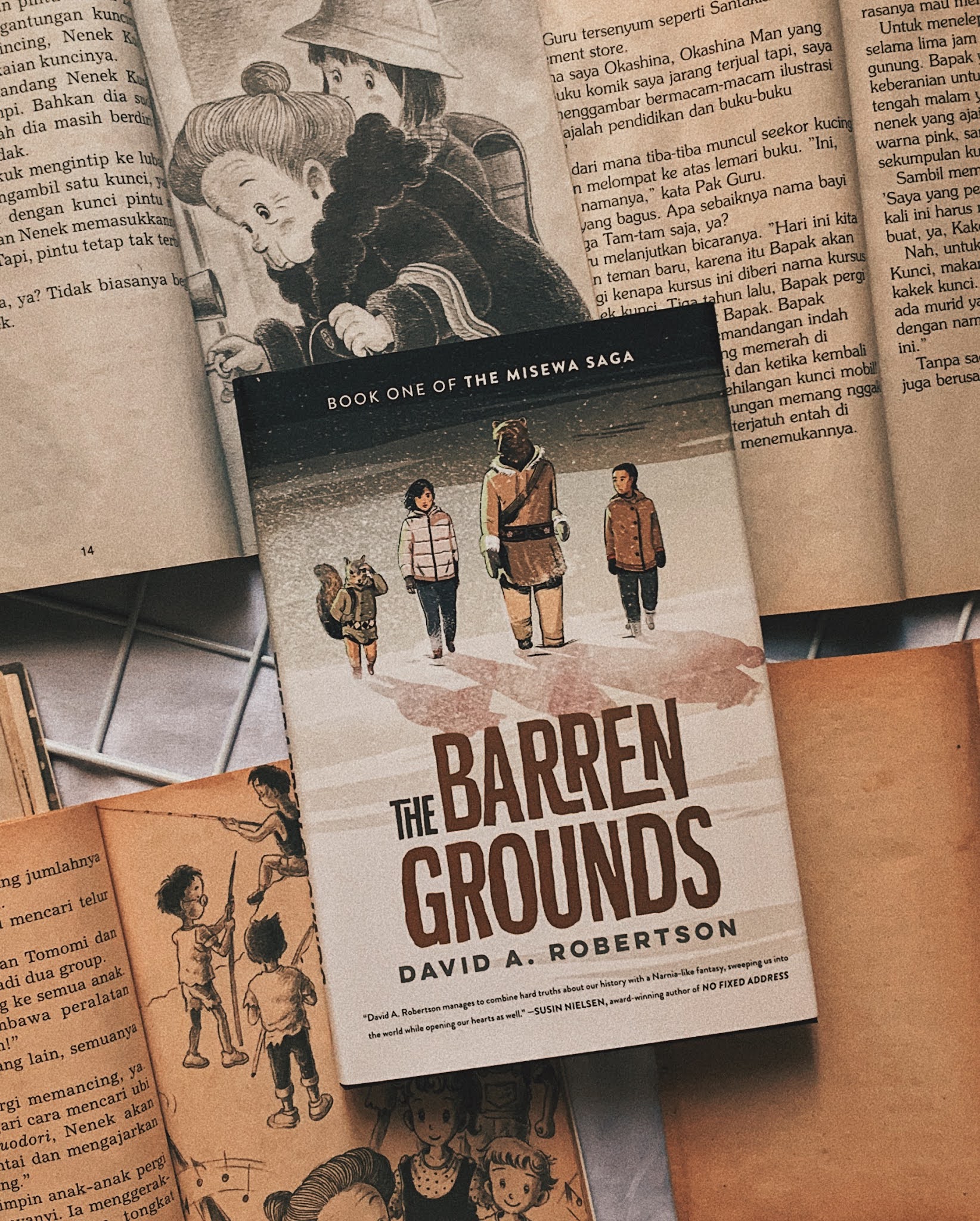 Chilling With The Barren Grounds by David A. Robertson