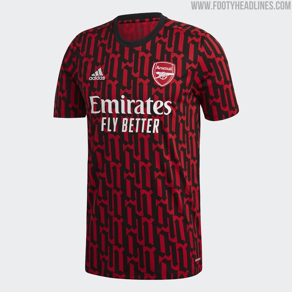 Unique Arsenal 2021 Pre-Match Jersey Released - Footy Headlines