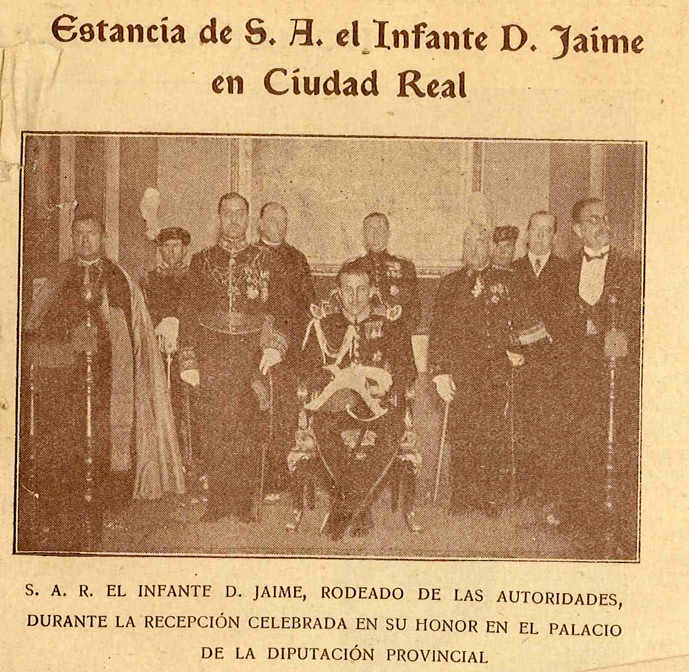 EL SAYON: ALFONSO XIII Y EL INFANTE DON JAIME ESTUVIERON EN LA ...